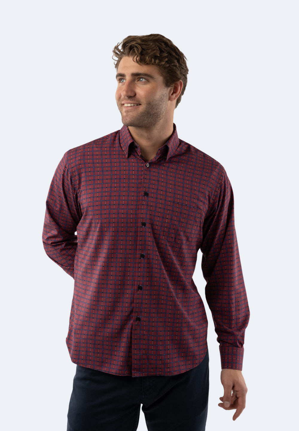 Maroon Plaid Shirt – American Heritage
