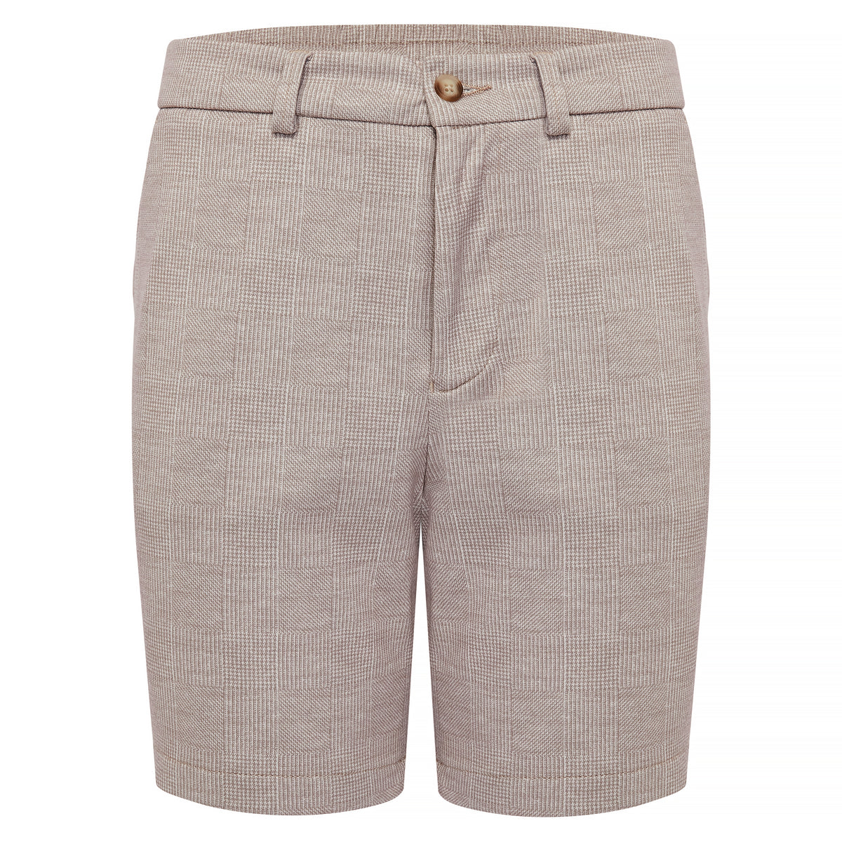 Beige Plaid Performance Knit Short – American Heritage
