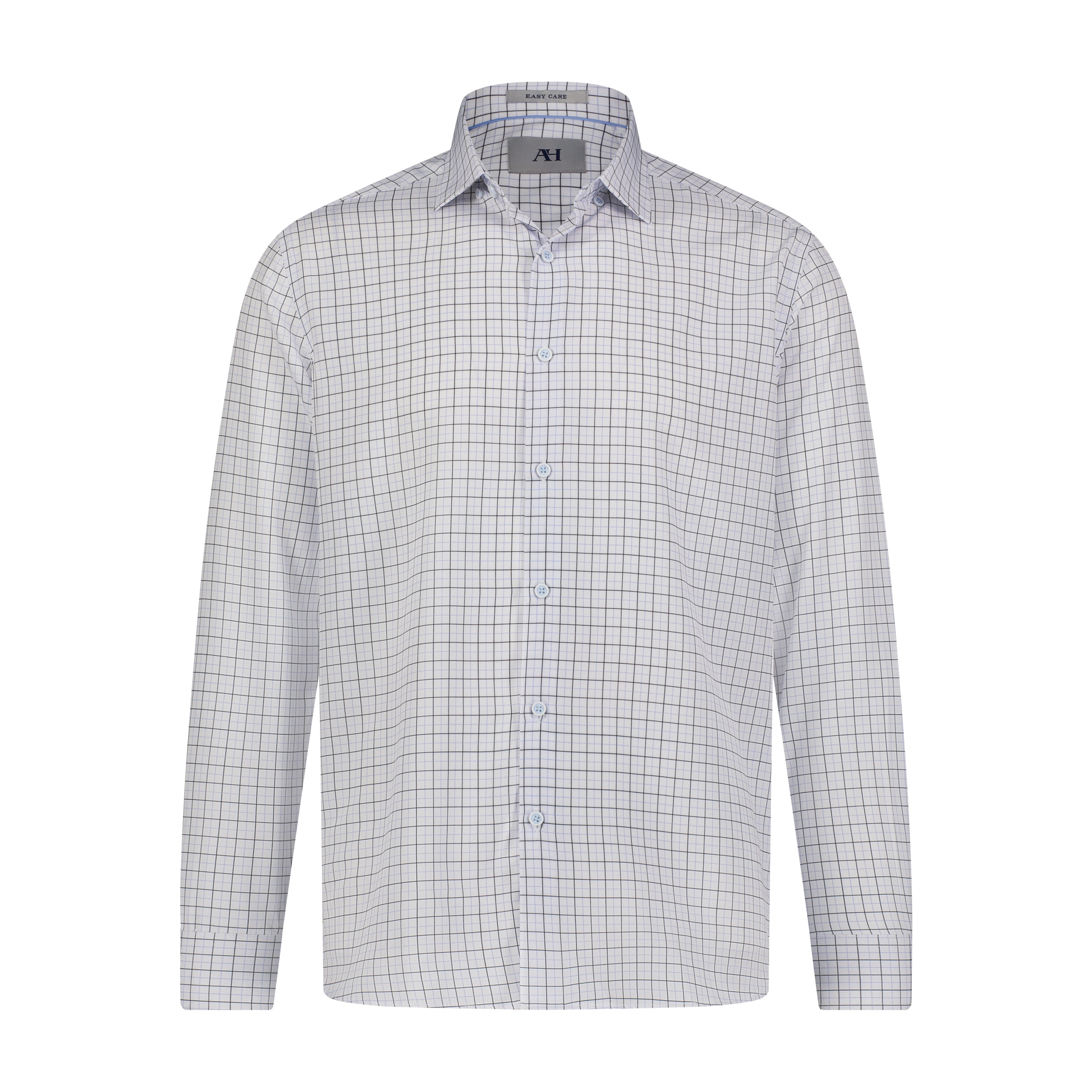 White Grid Performance Shirt – American Heritage