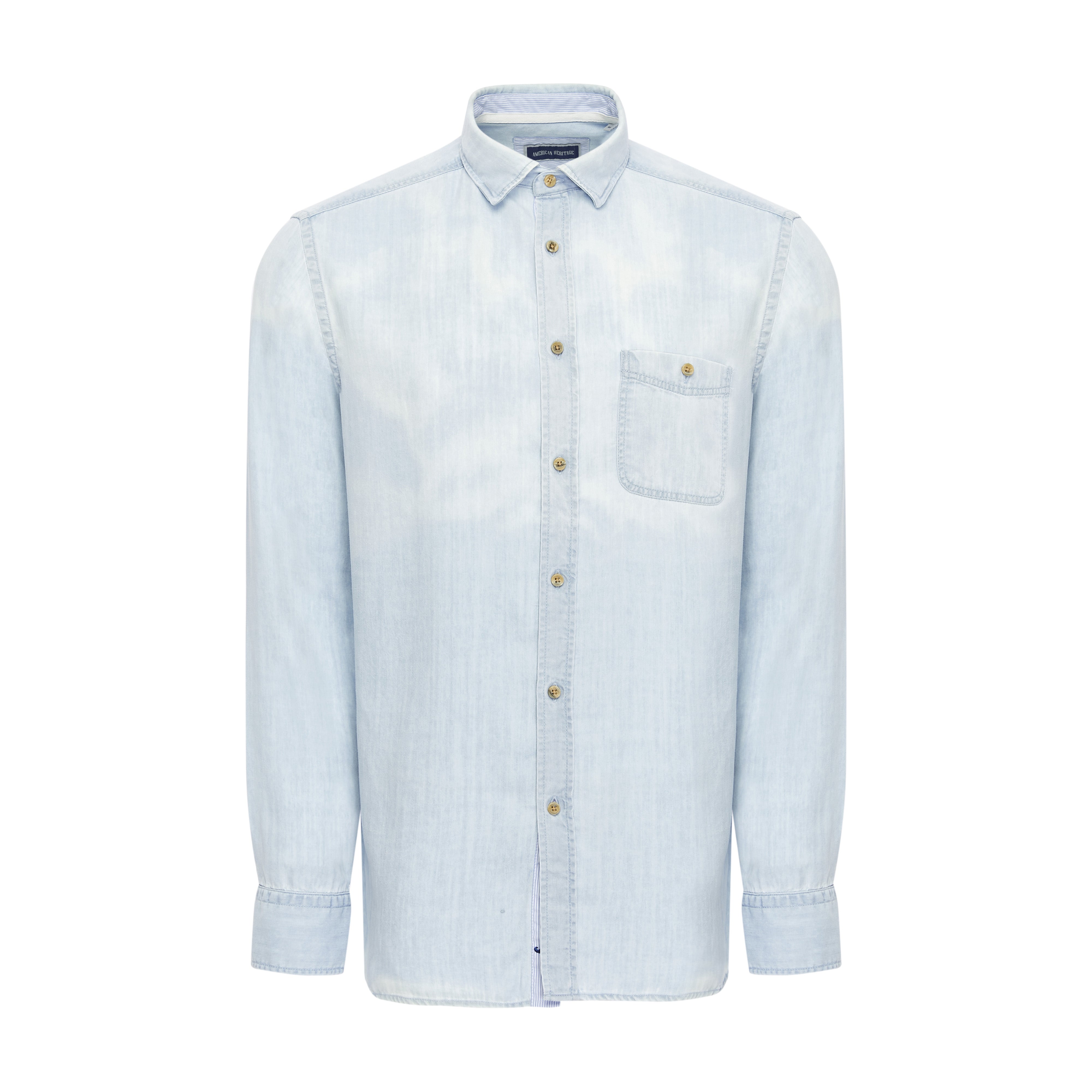 Light BLUE Tencel Shirt – American Heritage
